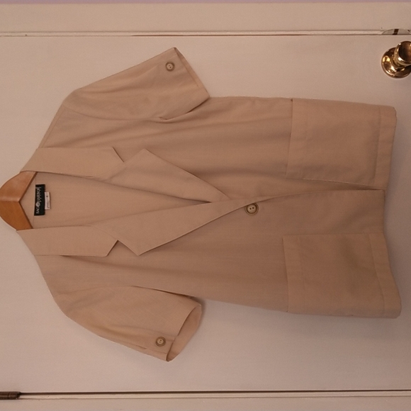 Sag Harbor | Jackets & Coats | Vintage Summer Weight Shortsleeve Jacket ...